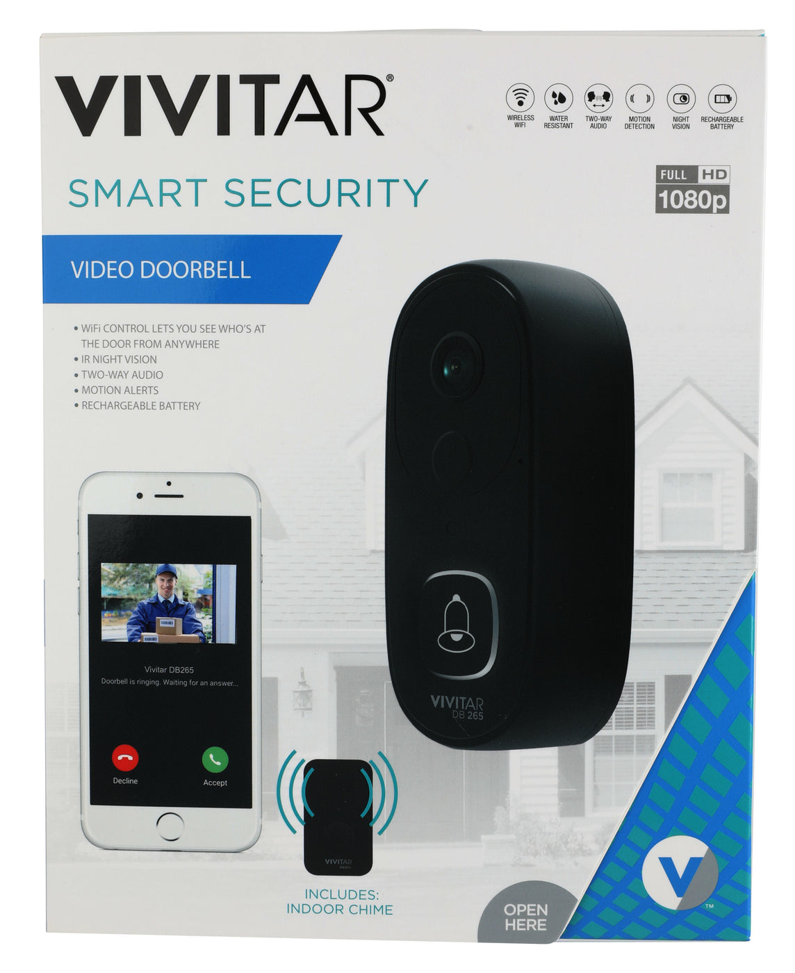 Vivitar Wireless Video Doorbell — Vivitar.com