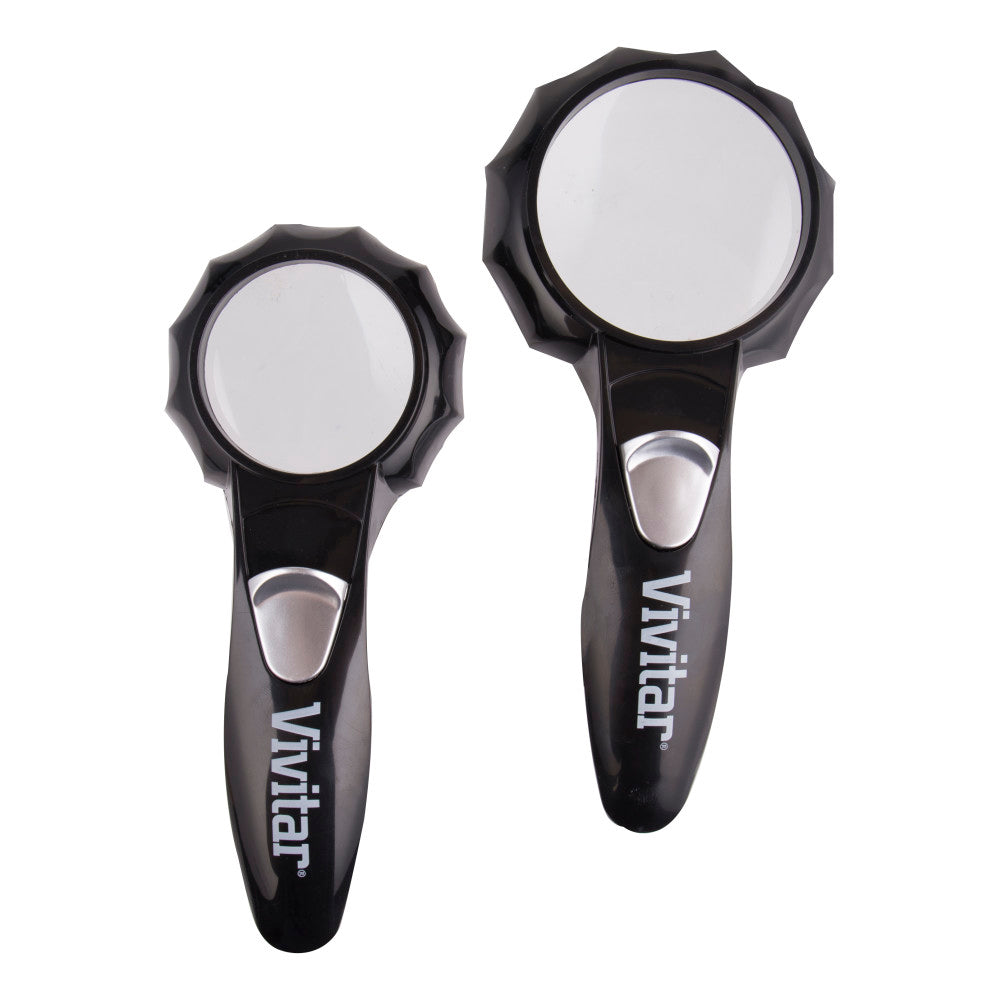 Set of 2 Lighted 6-LED Handheld Magnifiers — Vivitar.com